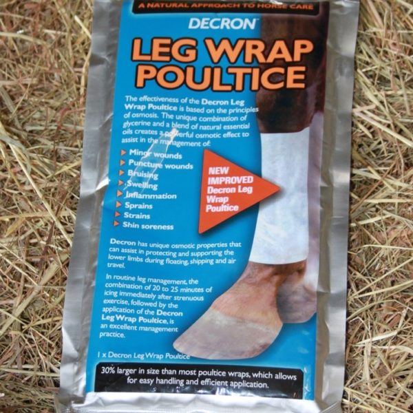 DECRON LEG WRAP POULTICE – The Shoeing Lab